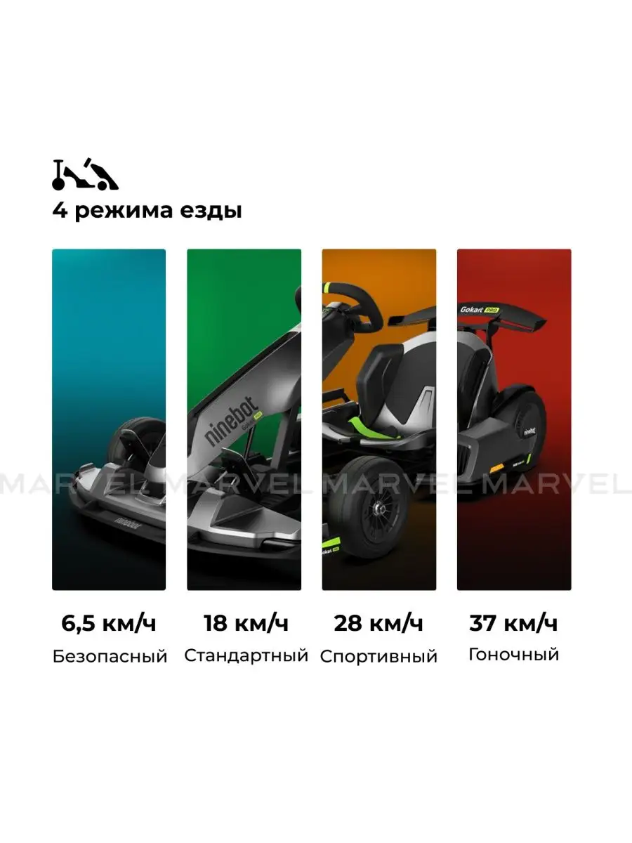 Электрический карт Ninebot Gokart Pro Ninebot By Segway купить в ...